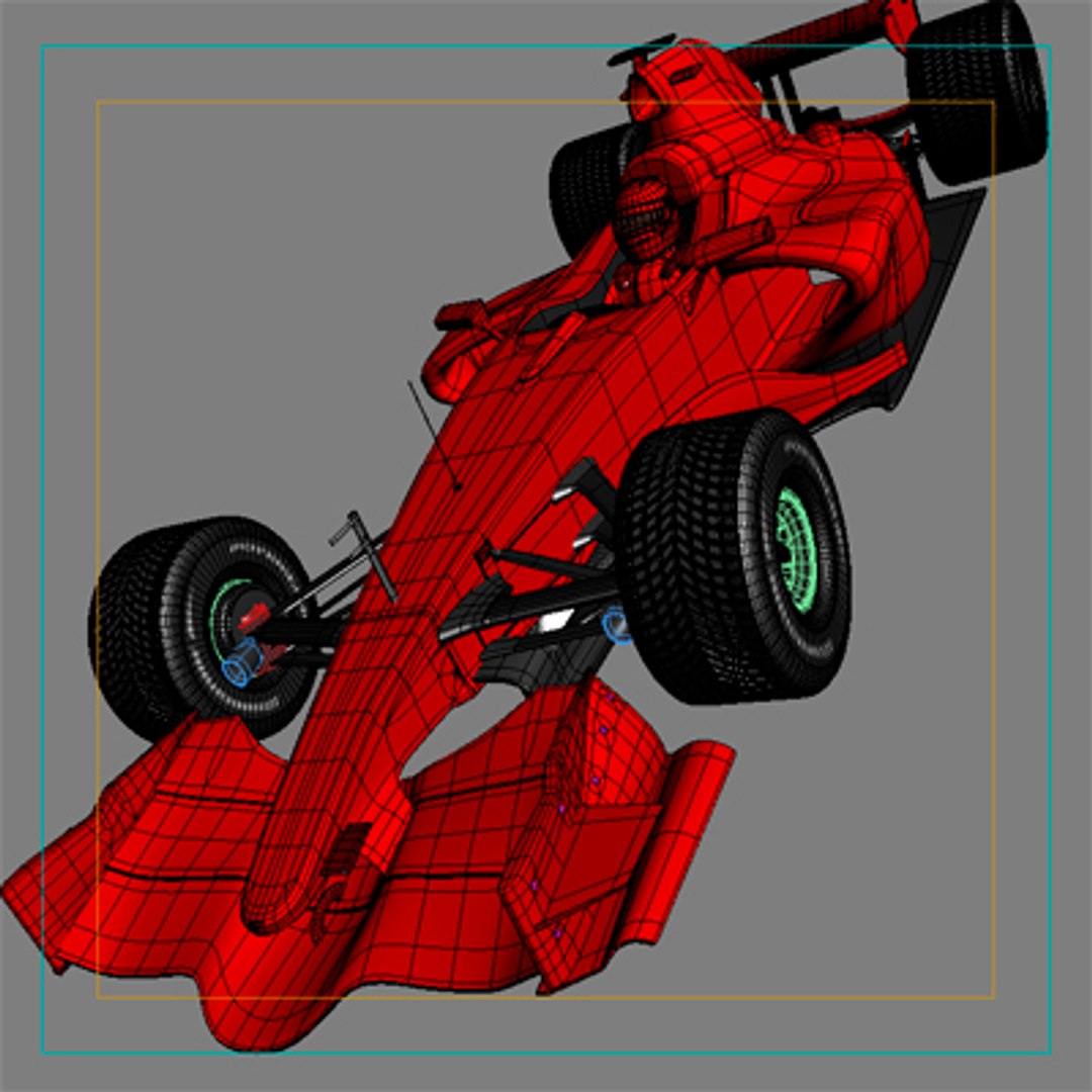 F1 Race Car 3d Max