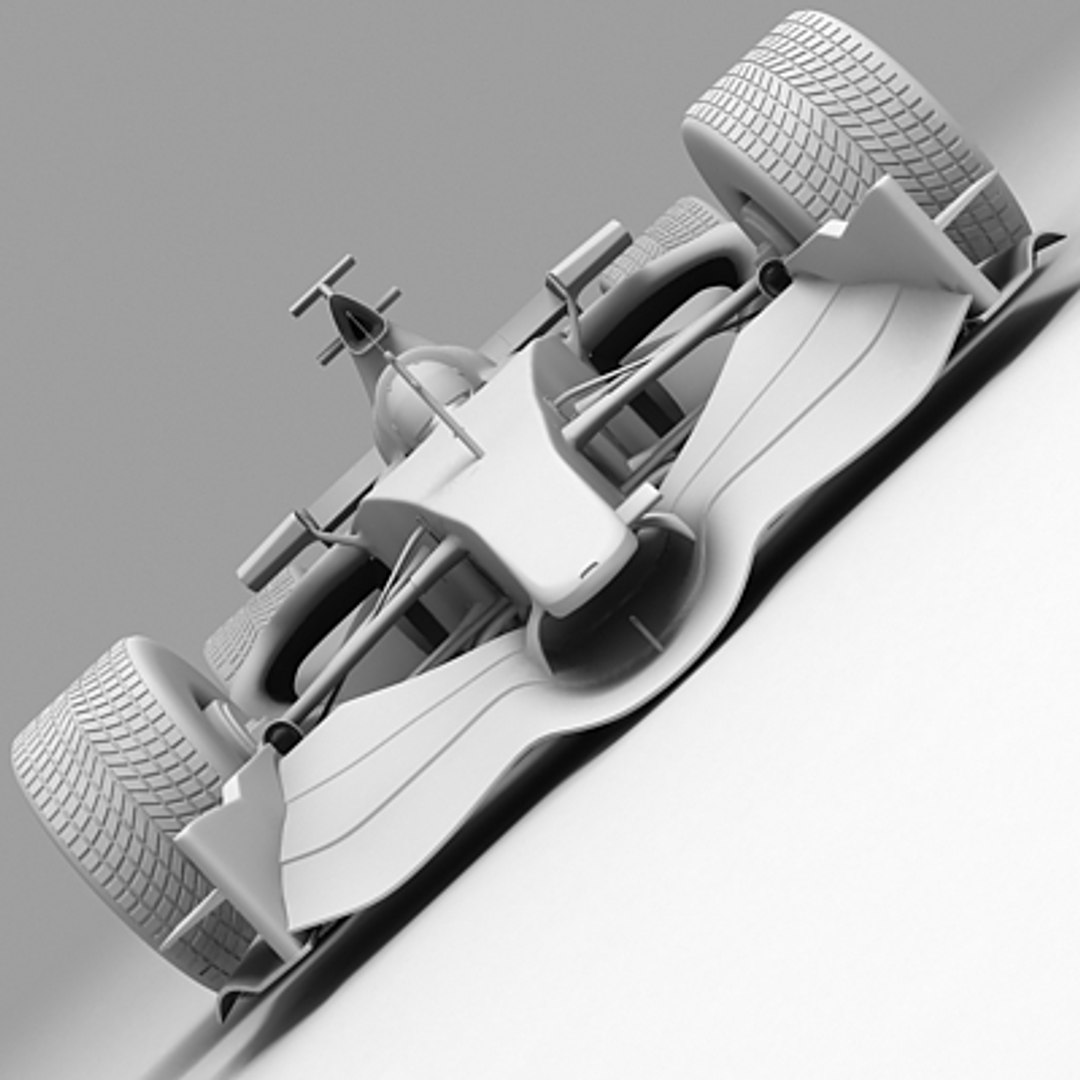 F1 Race Car 3d Max
