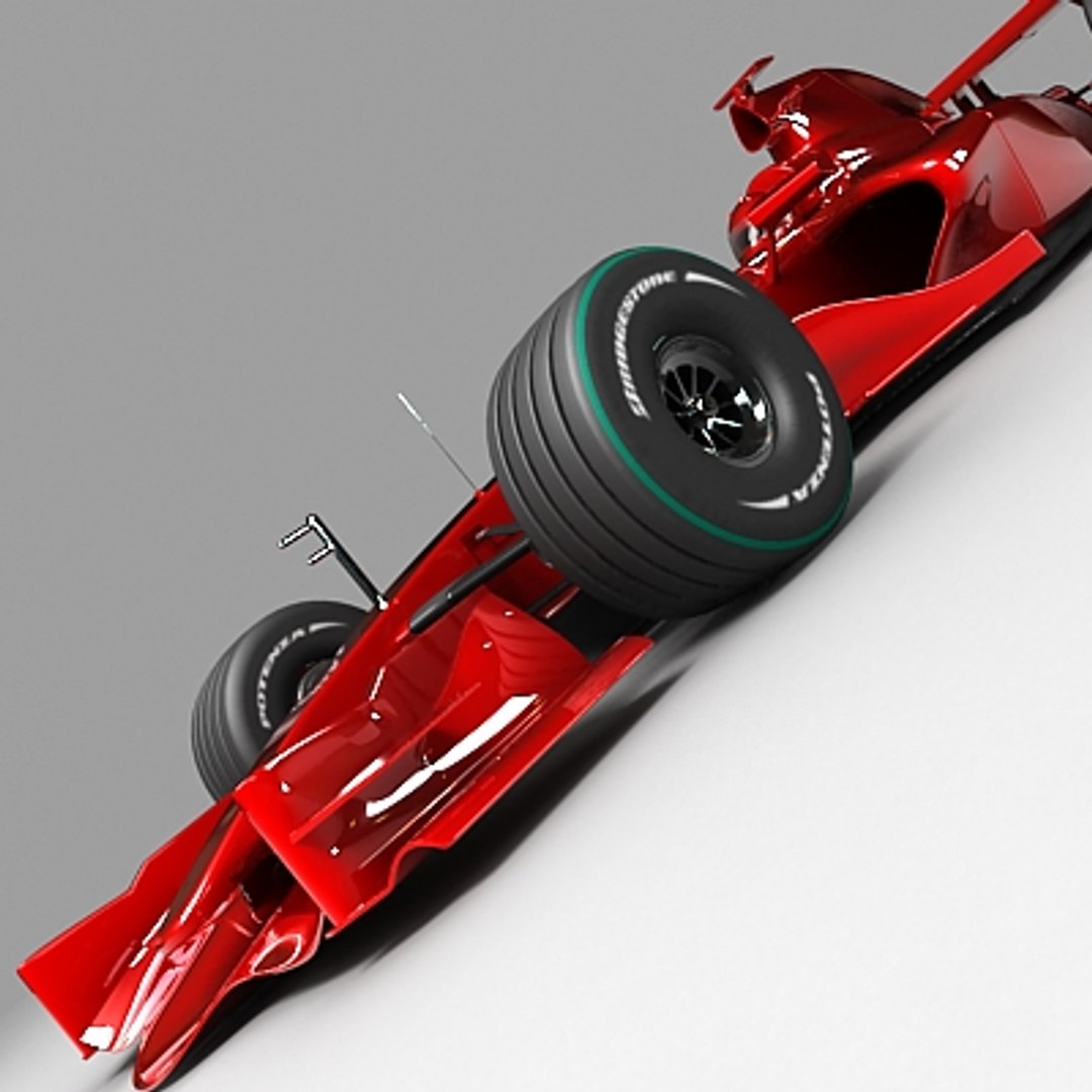 F1 Race Car 3d Max
