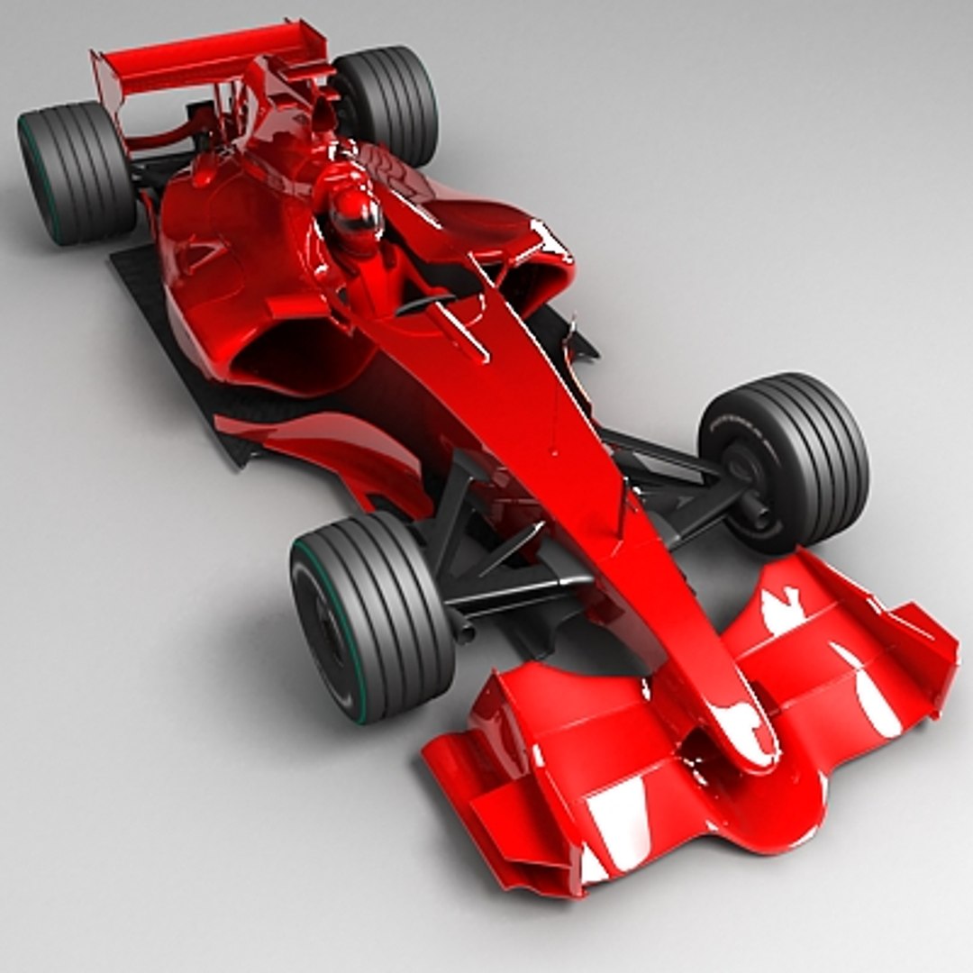 F1 Race Car 3d Max