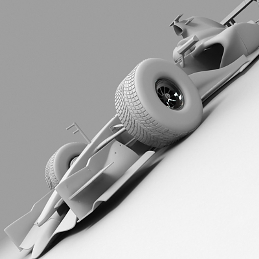 F1 Race Car 3d Max