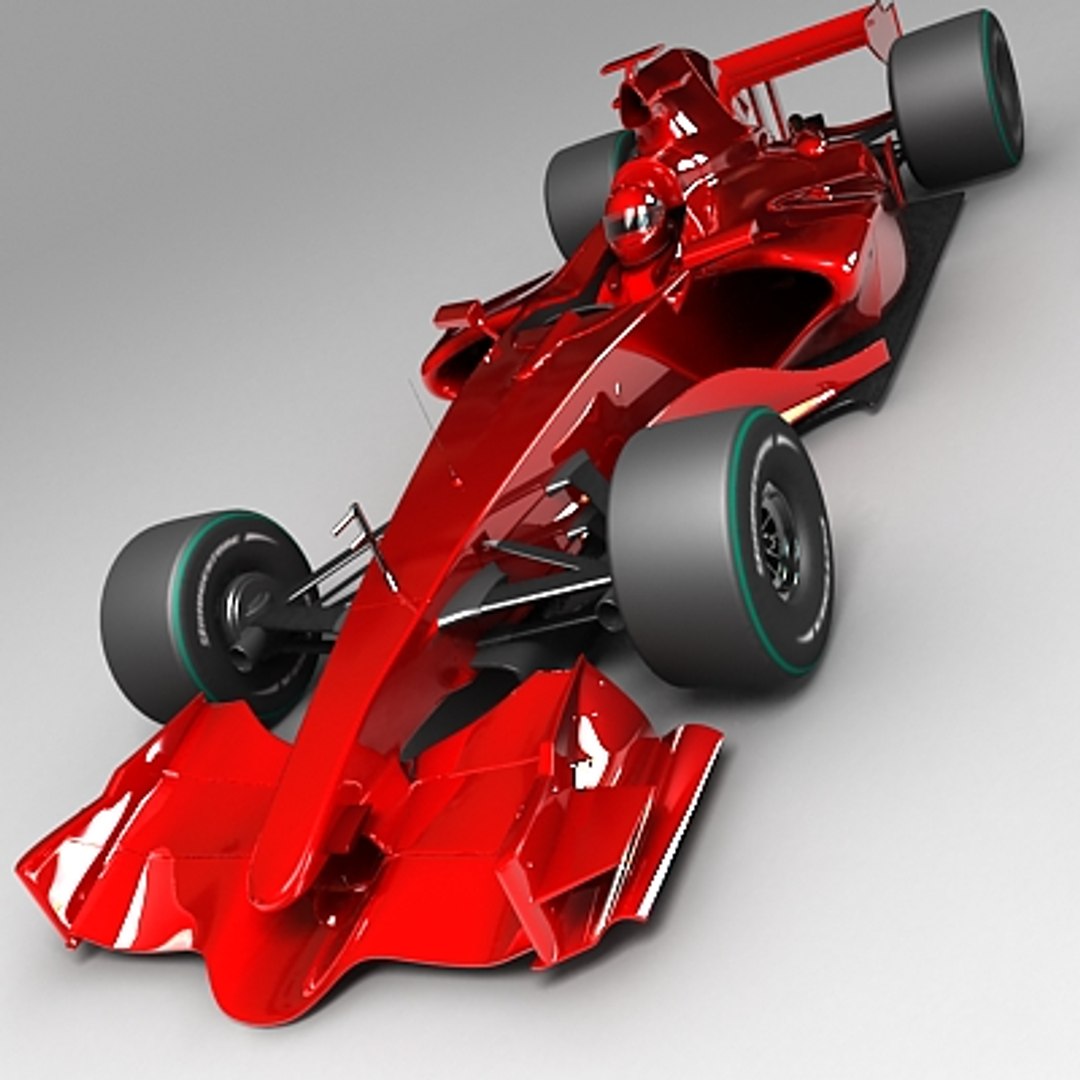 F1 Race Car 3d Max