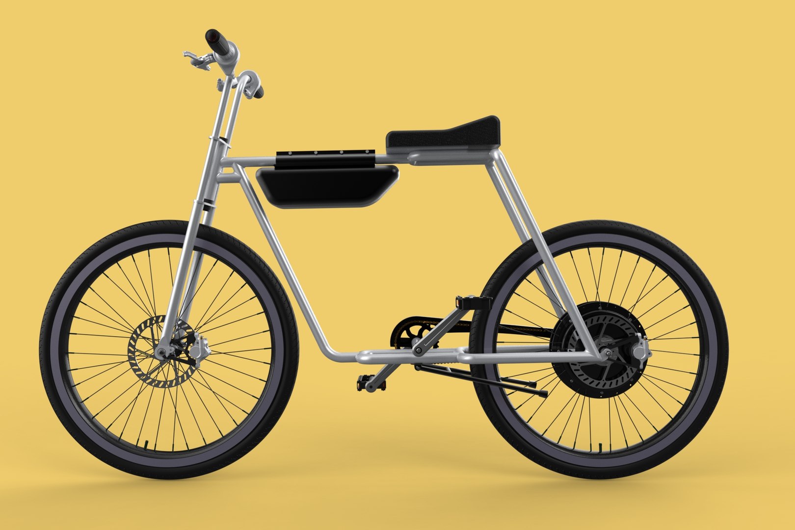 3D COOL ECOBIKE EBIKE ELECTRIC BICYCLE UNIQUE EV - TurboSquid 2301781