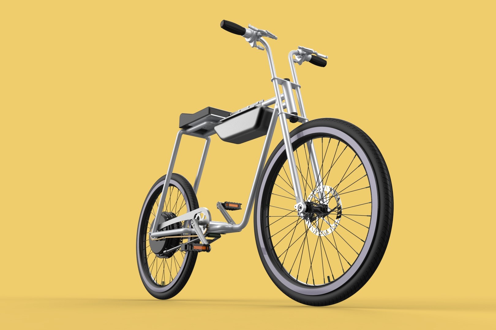 3D COOL ECOBIKE EBIKE ELECTRIC BICYCLE UNIQUE EV - TurboSquid 2301781