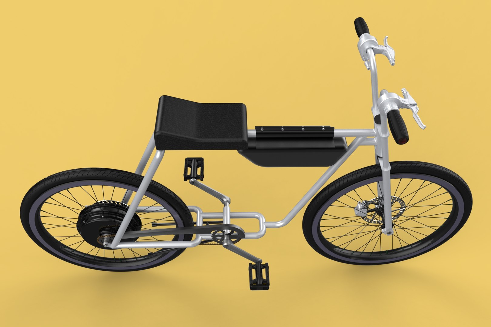 3D COOL ECOBIKE EBIKE ELECTRIC BICYCLE UNIQUE EV - TurboSquid 2301781