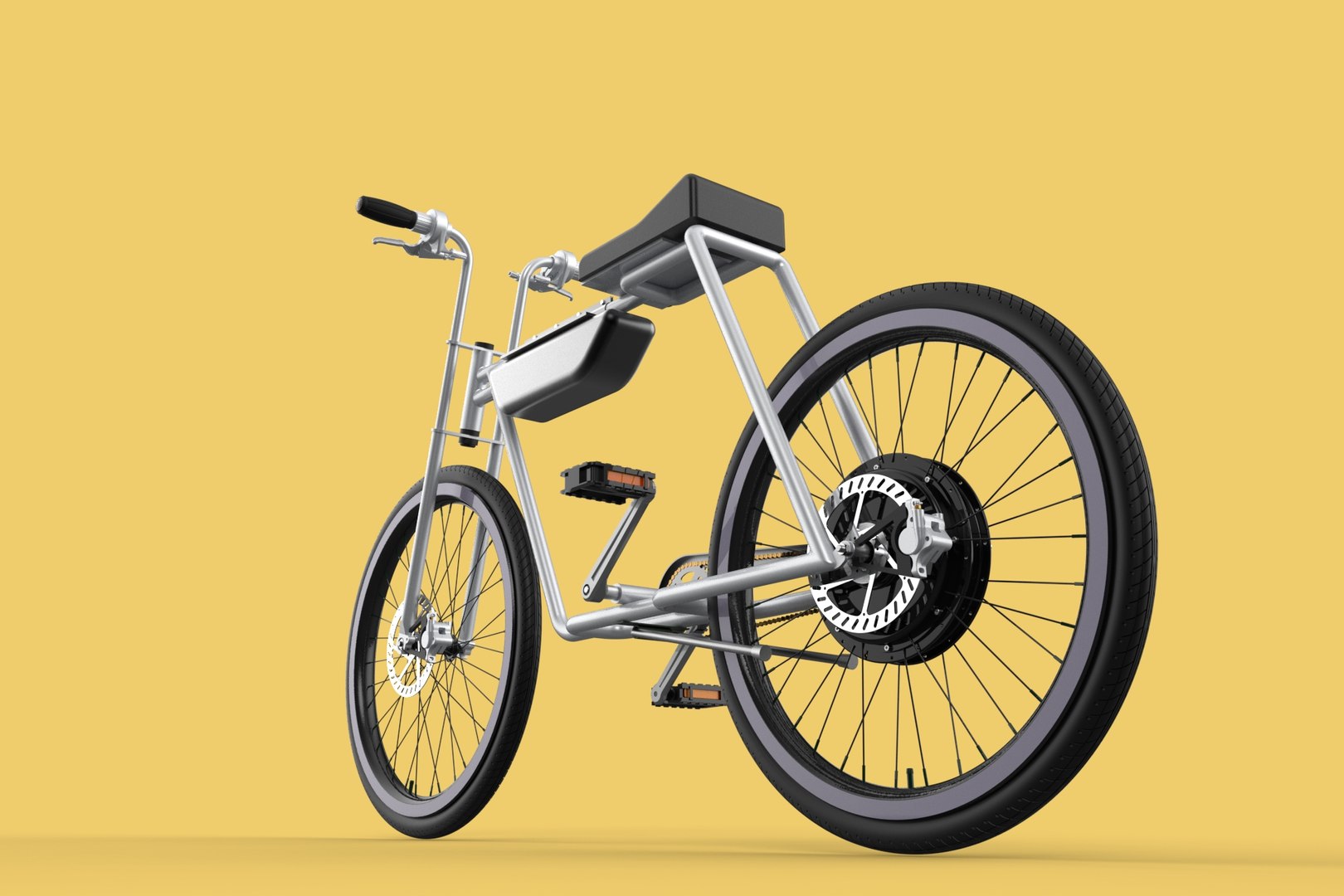 3D COOL ECOBIKE EBIKE ELECTRIC BICYCLE UNIQUE EV - TurboSquid 2301781