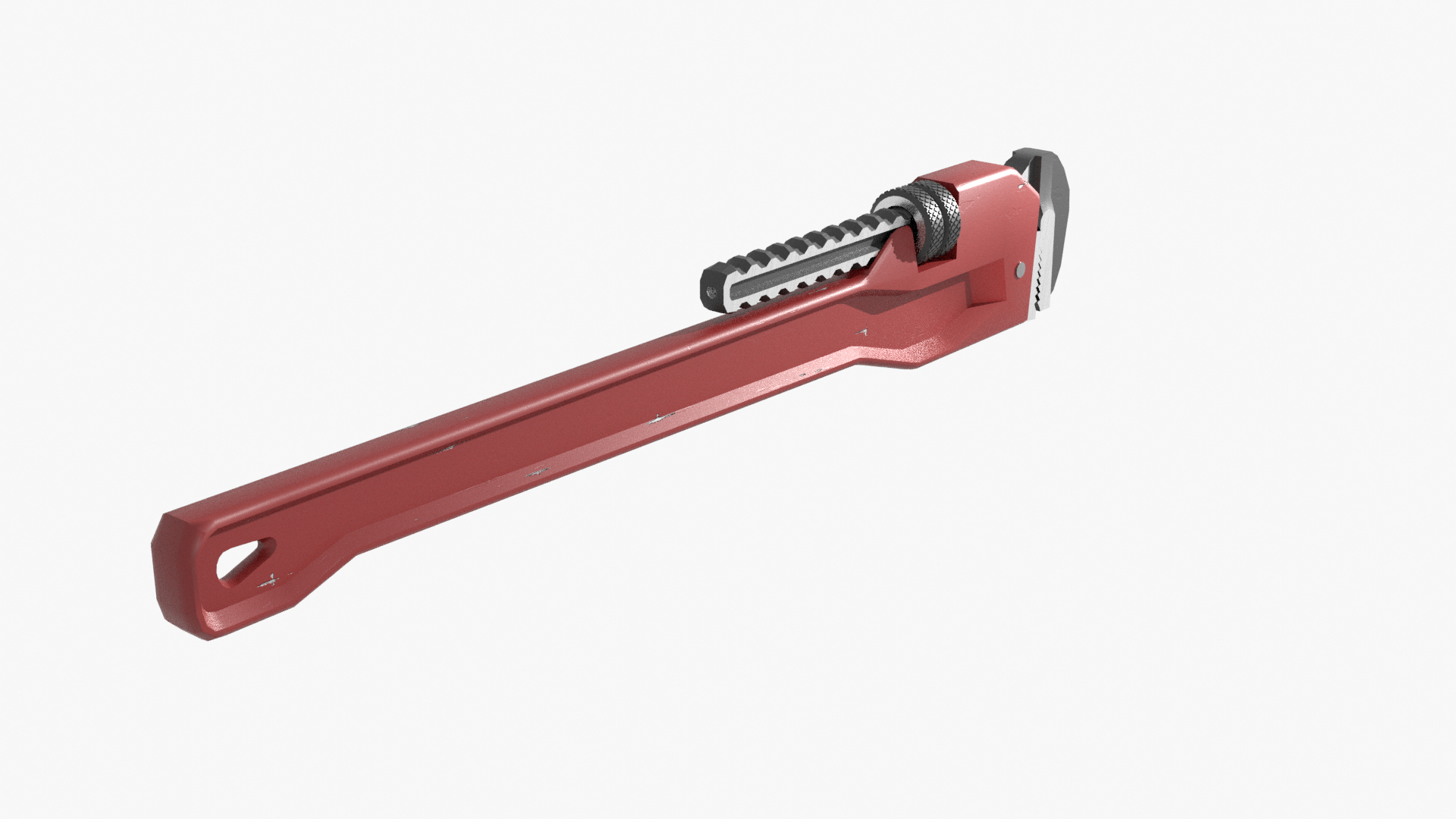 Adjustable Pipe Wrench 3D Model - TurboSquid 2208170