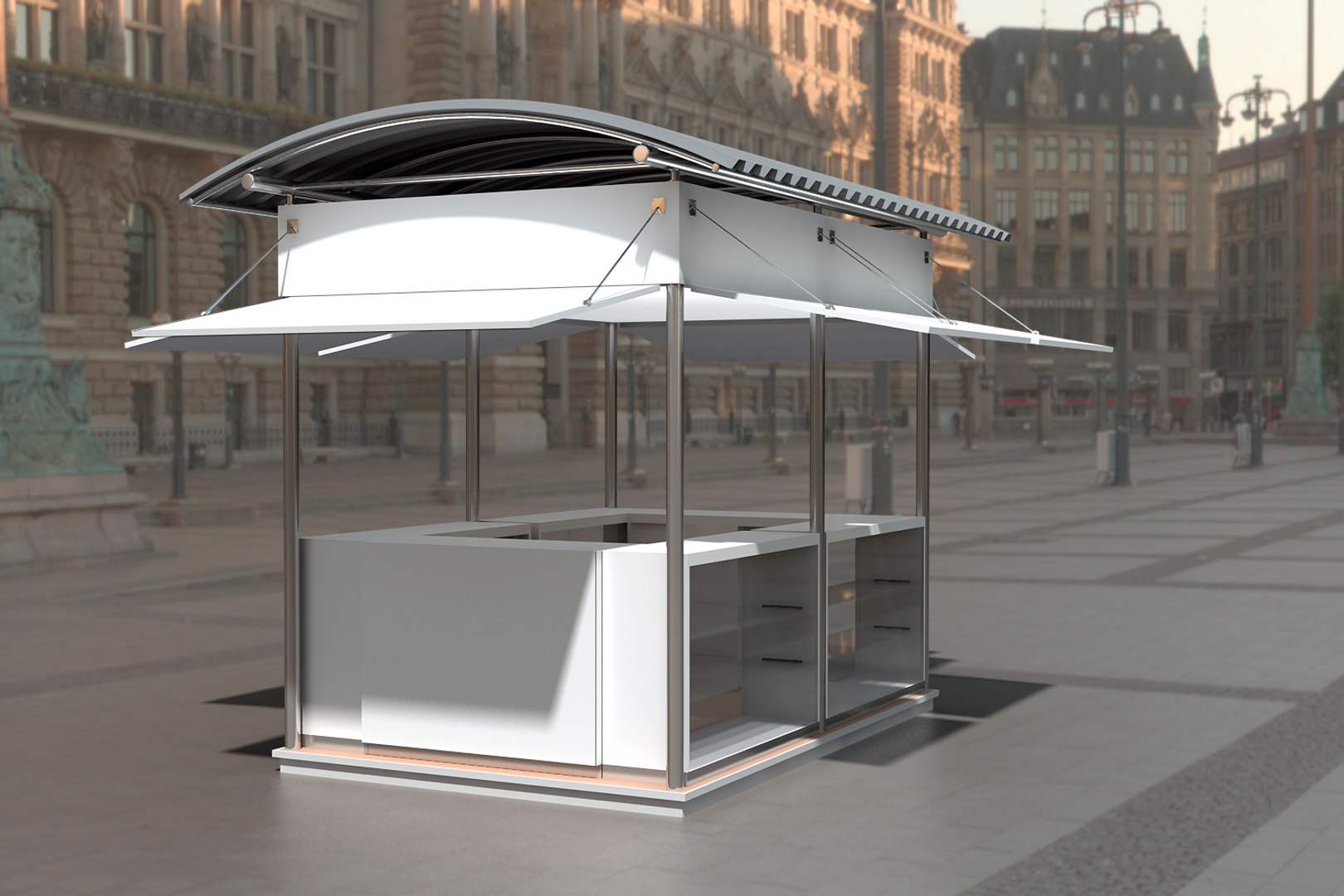 3d model kiosks