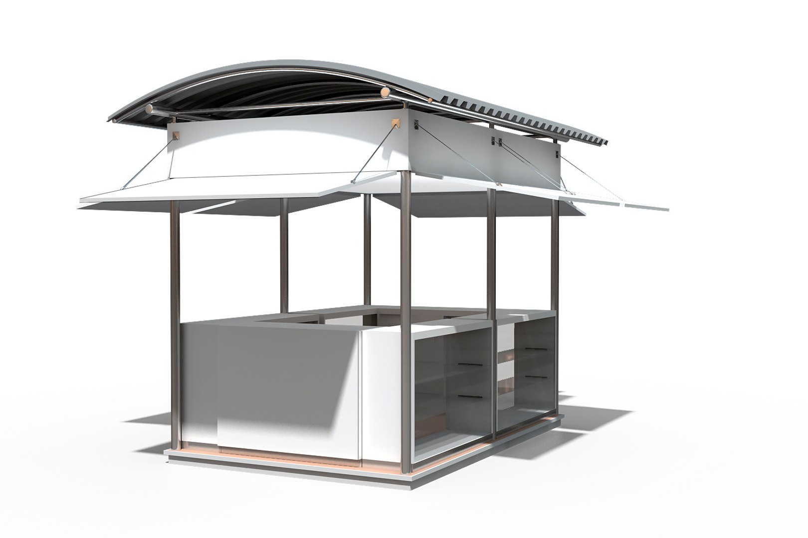 3d model kiosks