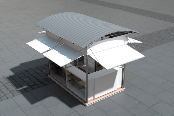3d model kiosks