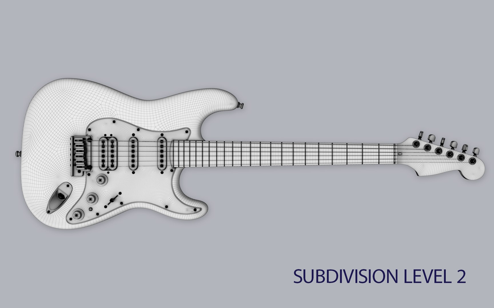 3D Model Fender Stratocaster Strat - TurboSquid 1369487