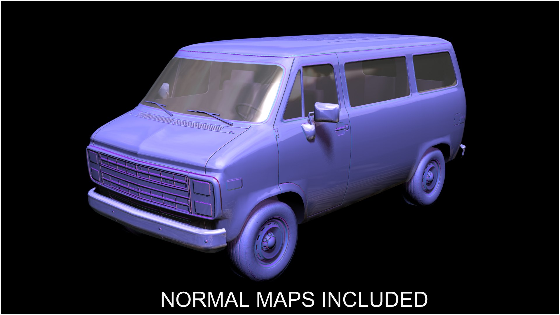 3D Generic Van - TurboSquid 1580776