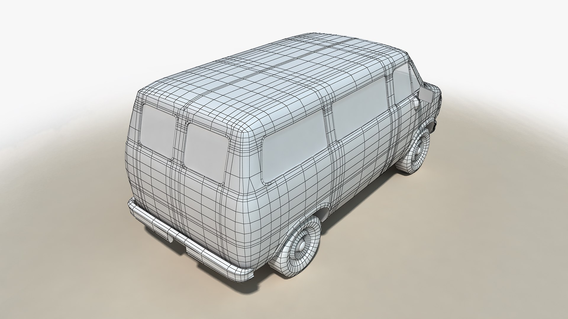 3D Generic Van - TurboSquid 1580776