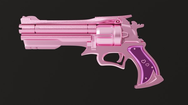 modelo 3d Pink Barbie Revolver - TurboSquid 2102163