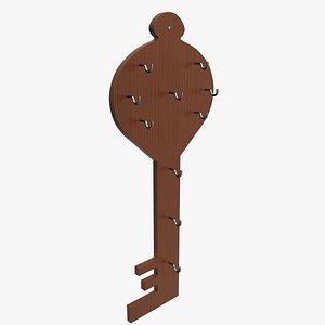 3D Wall Key Hanger Models - Browse & Download Formats - TurboSquid