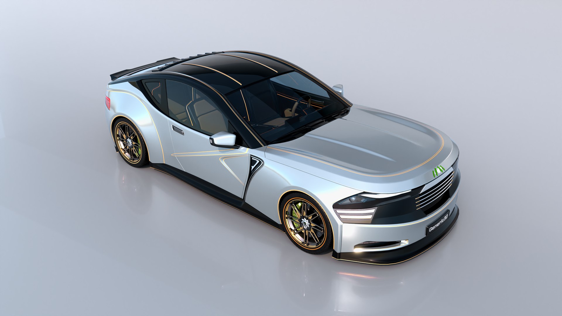 Generic Car Series - V1U2-G3D Model - TurboSquid 2186134
