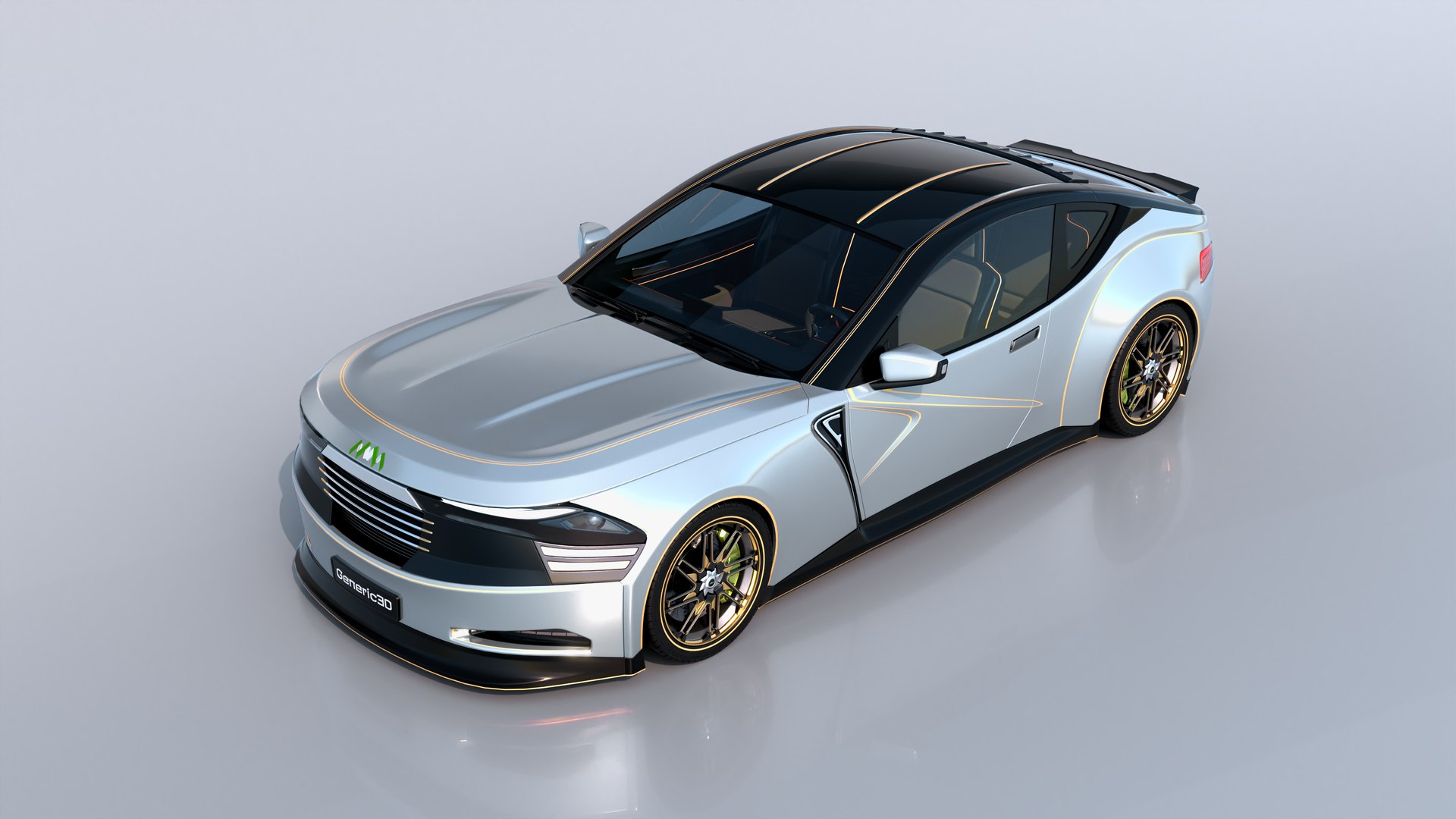 Generic Car Series - V1U2-G3D Model - TurboSquid 2186134