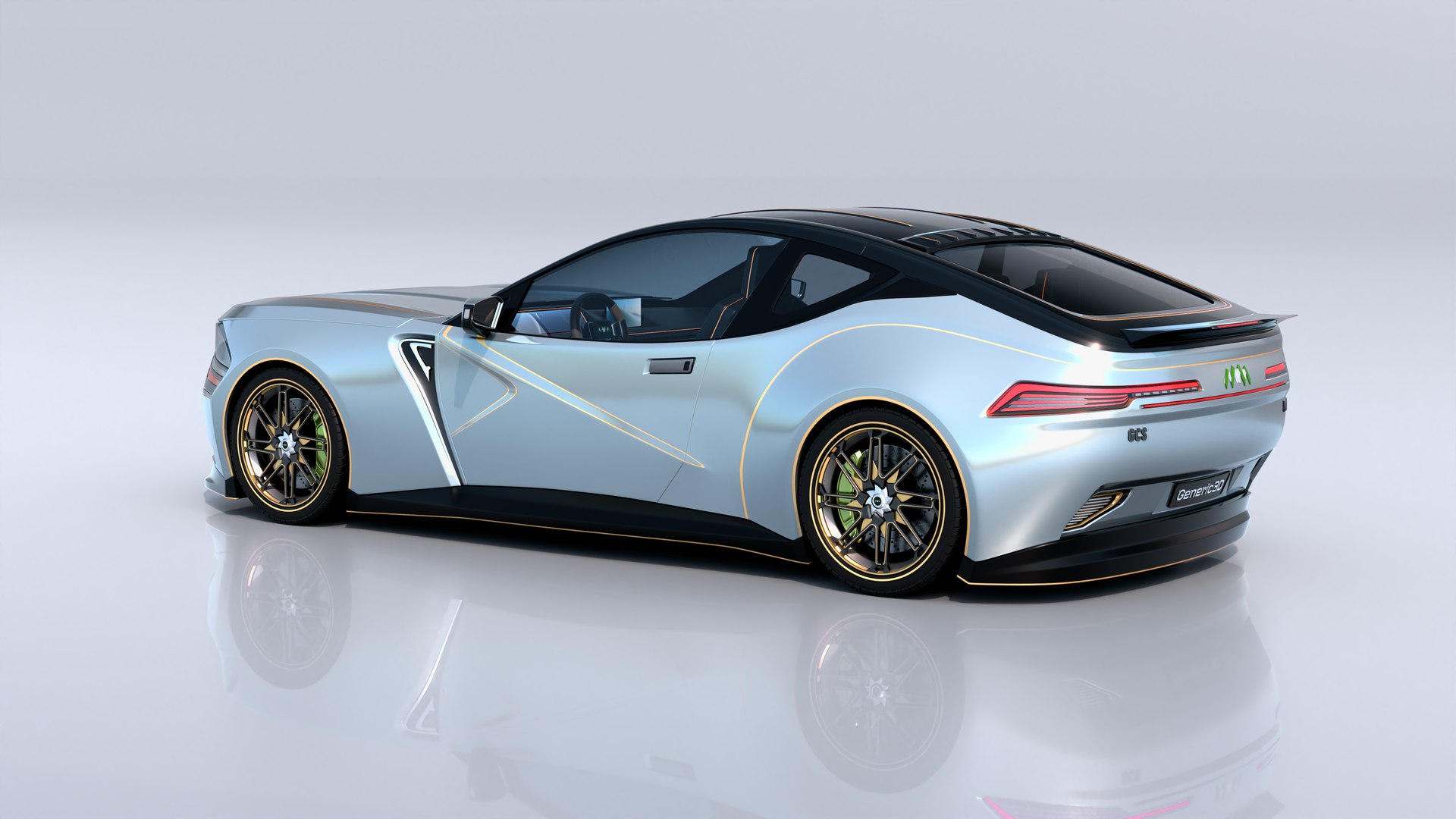 Generic Car Series - V1U2-G3D Model - TurboSquid 2186134