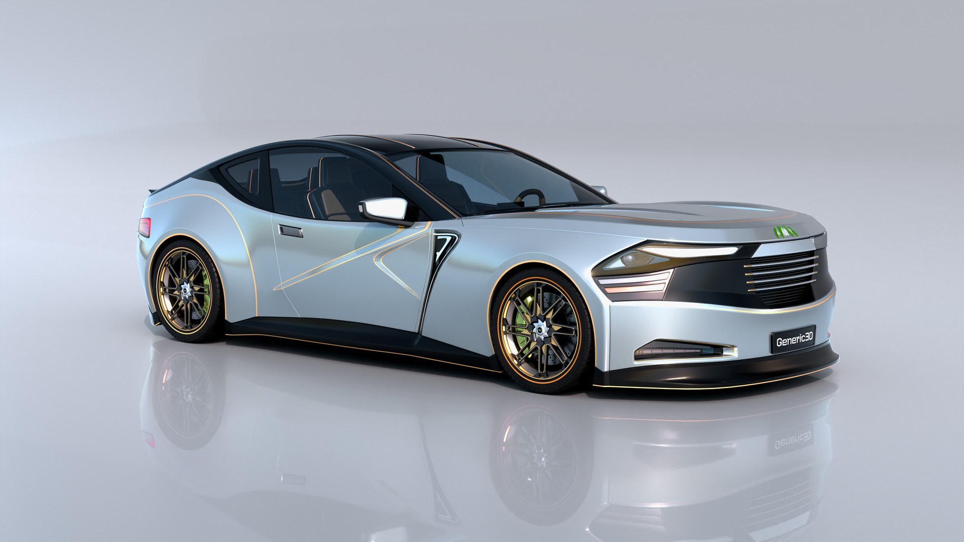 Generic Car Series - V1U2-G3D Model - TurboSquid 2186134