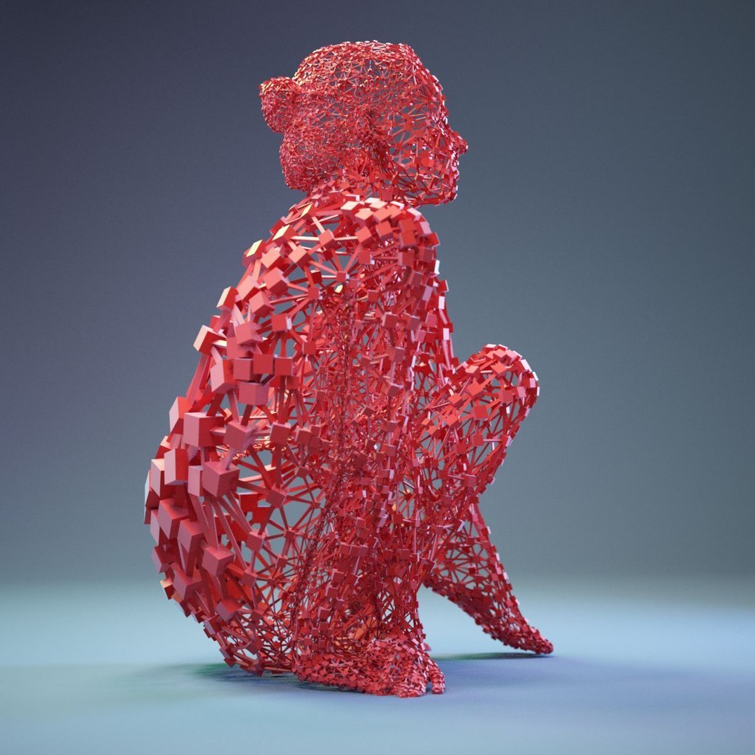 Abstract cubist 3D model - TurboSquid 1399548