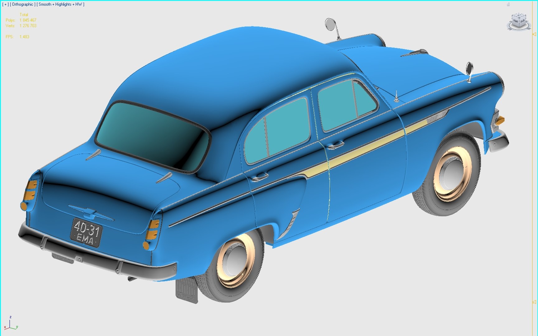 3D Mzma Moskvitch-403ie 1963 40 Model - TurboSquid 1585239