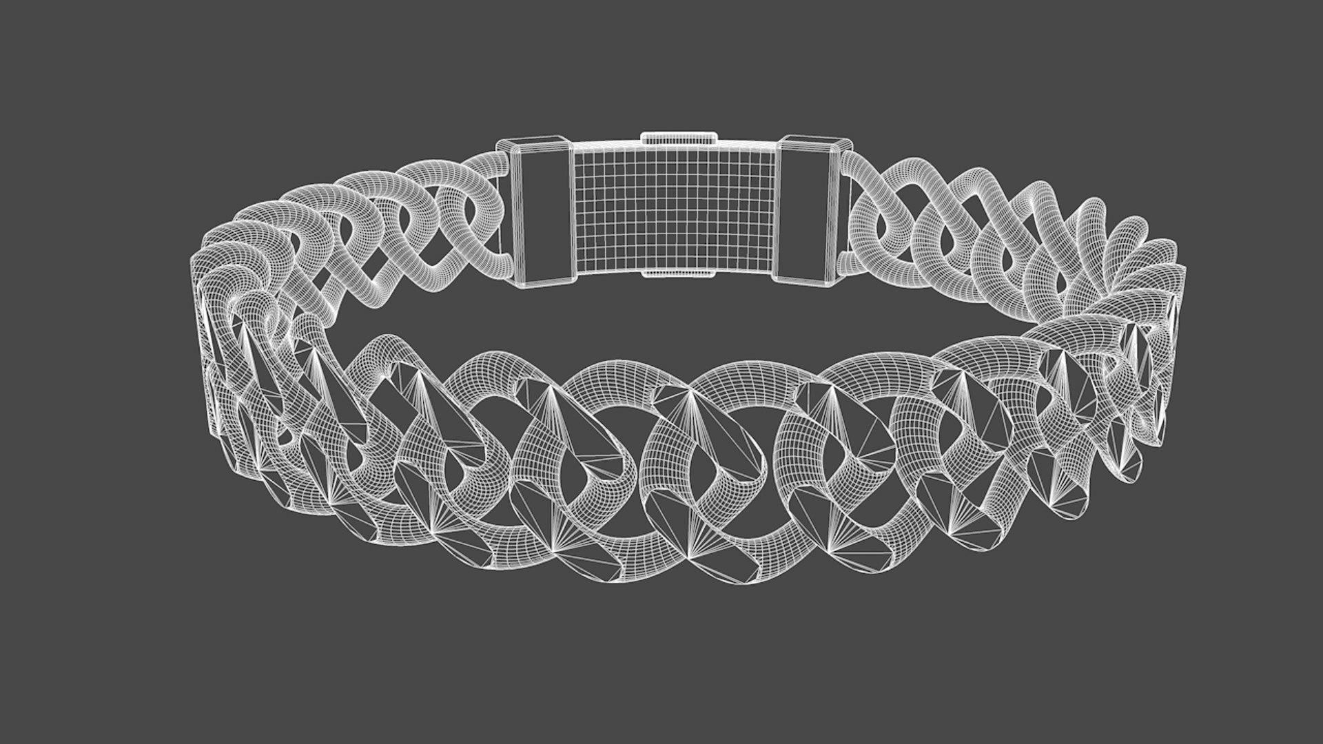 3D Cuban Link Chain - TurboSquid 1514416
