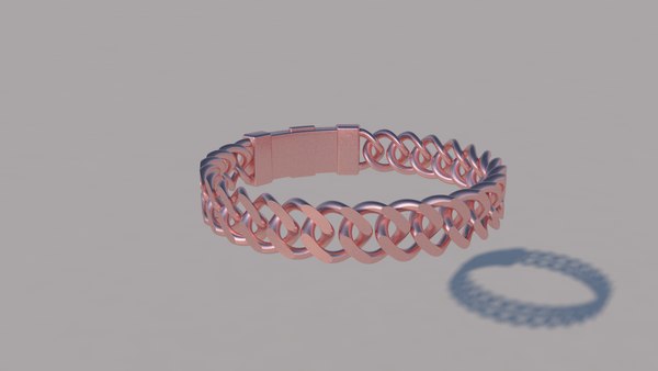 3D cuban link chain - TurboSquid 1514416