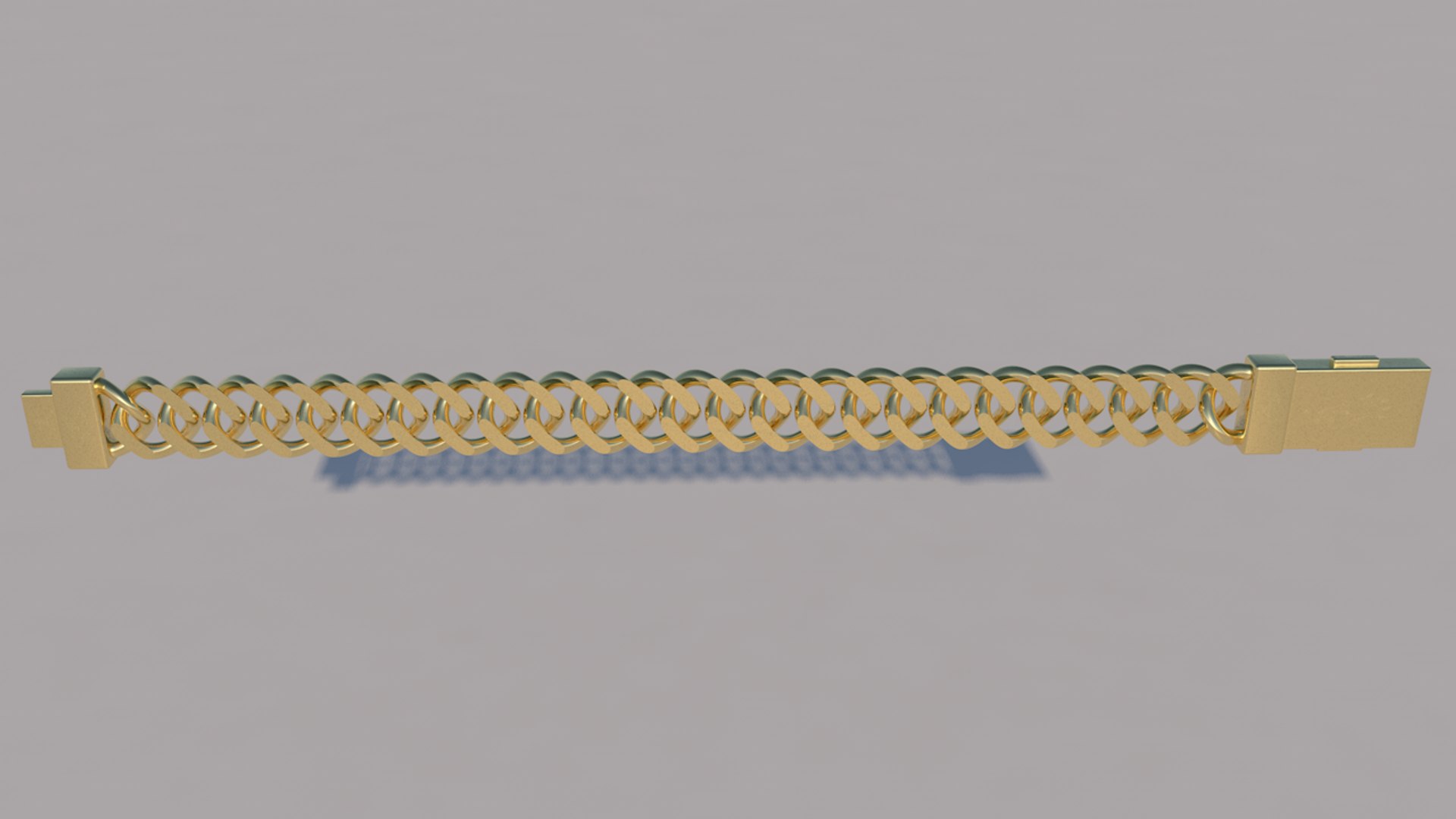 3D Cuban Link Chain - TurboSquid 1514416