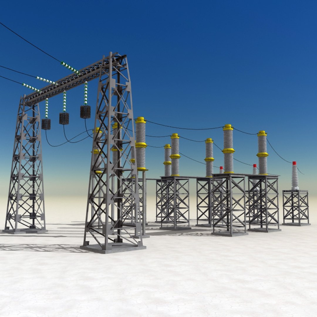 substation v3 3d model