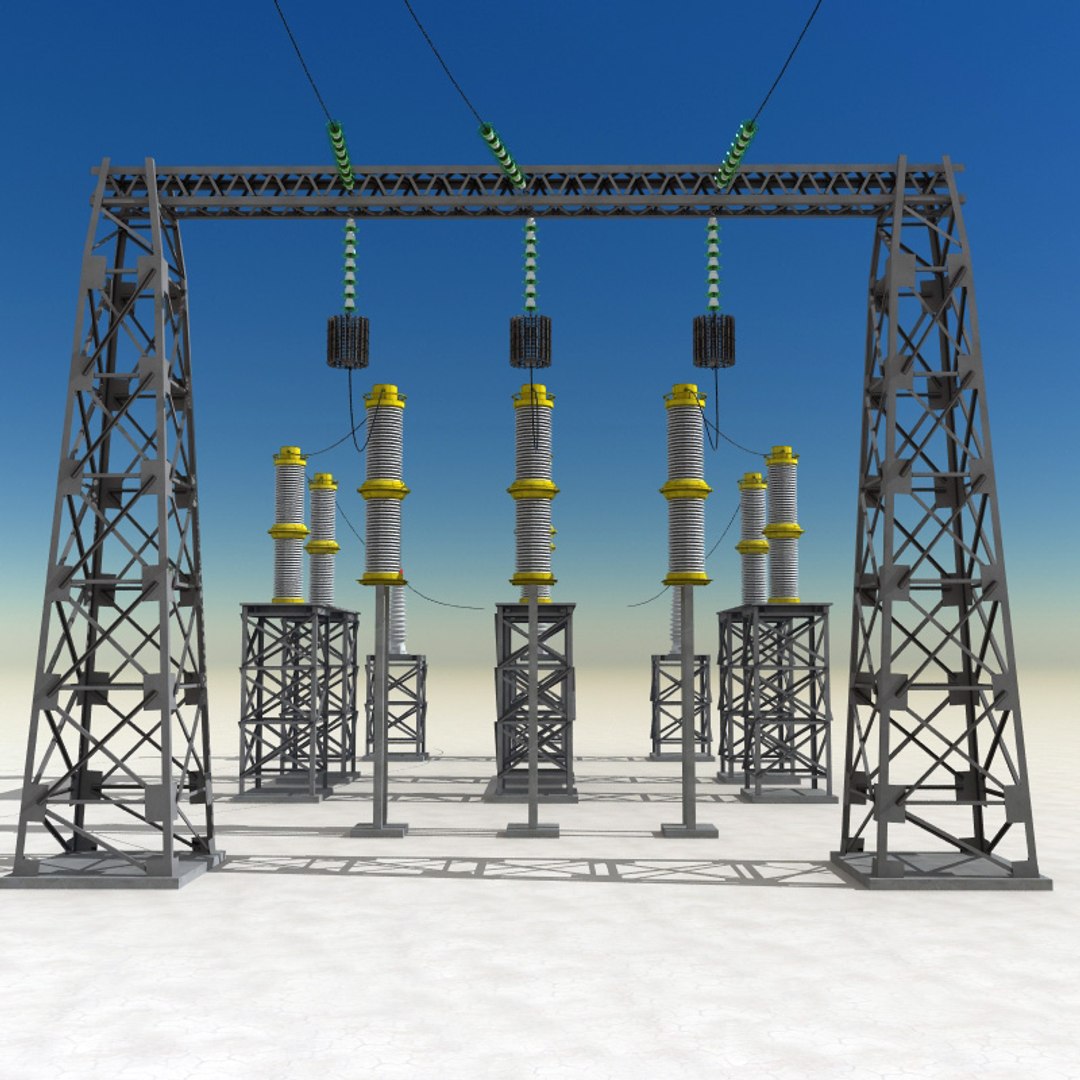 substation v3 3d model