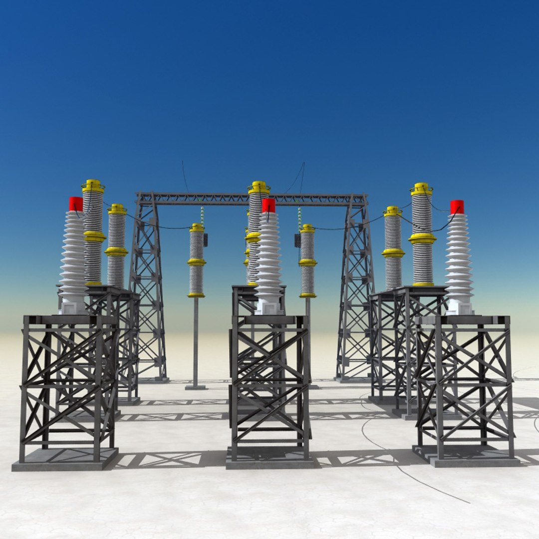 substation v3 3d model