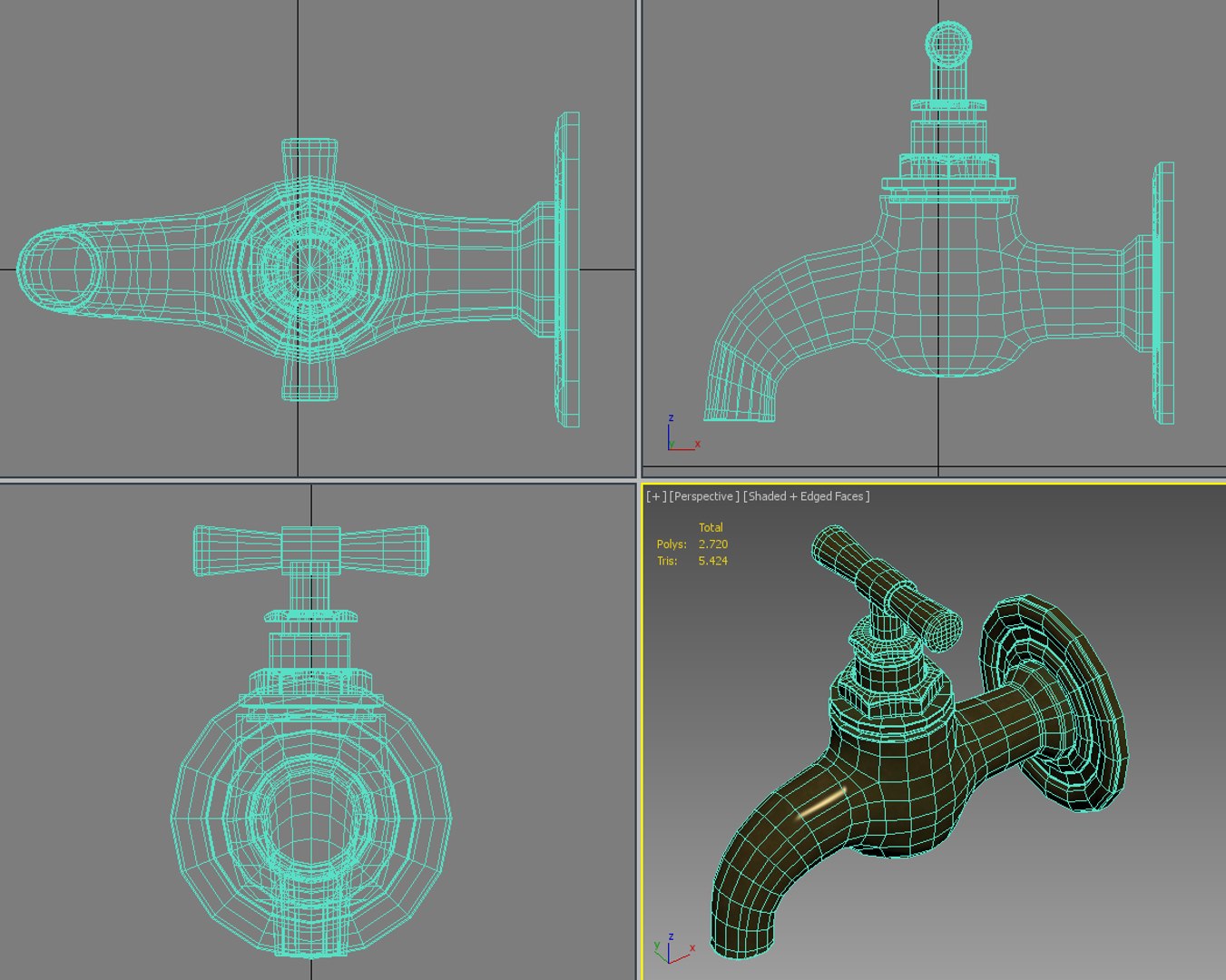 Free classic tap 3D model - TurboSquid 1186440