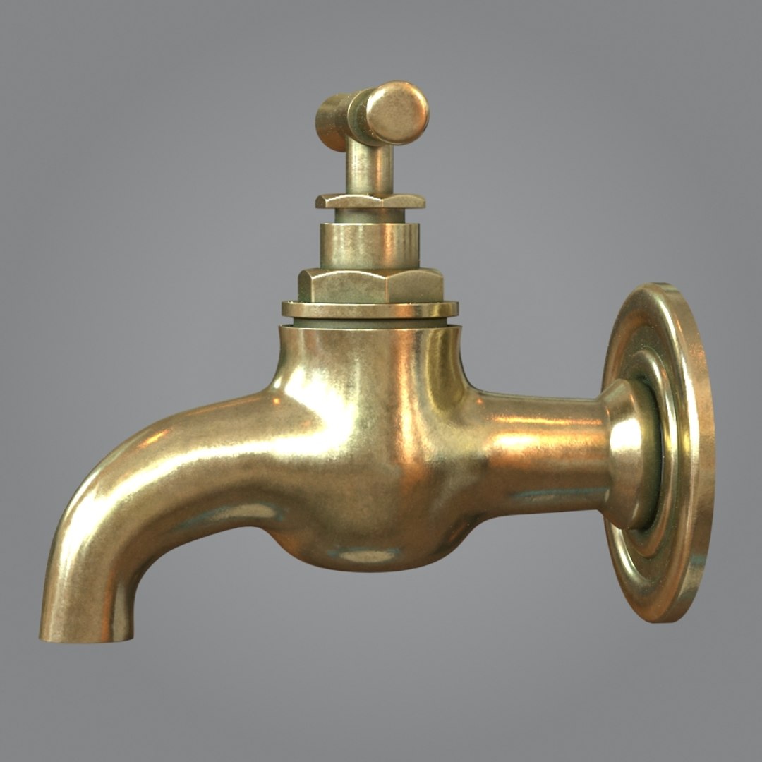 Free classic tap 3D model - TurboSquid 1186440