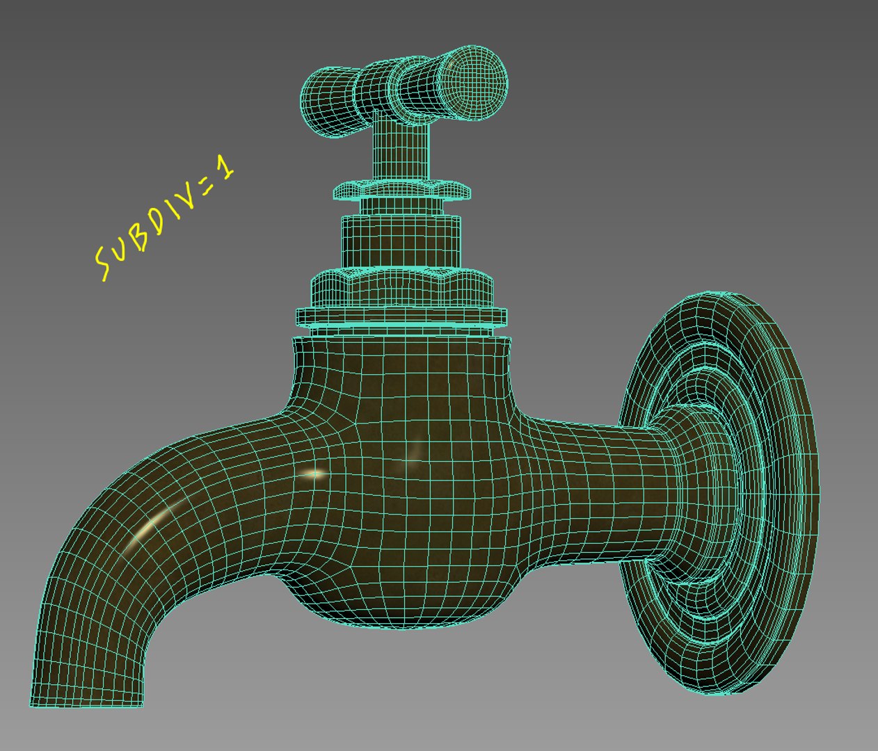 Free classic tap 3D model - TurboSquid 1186440