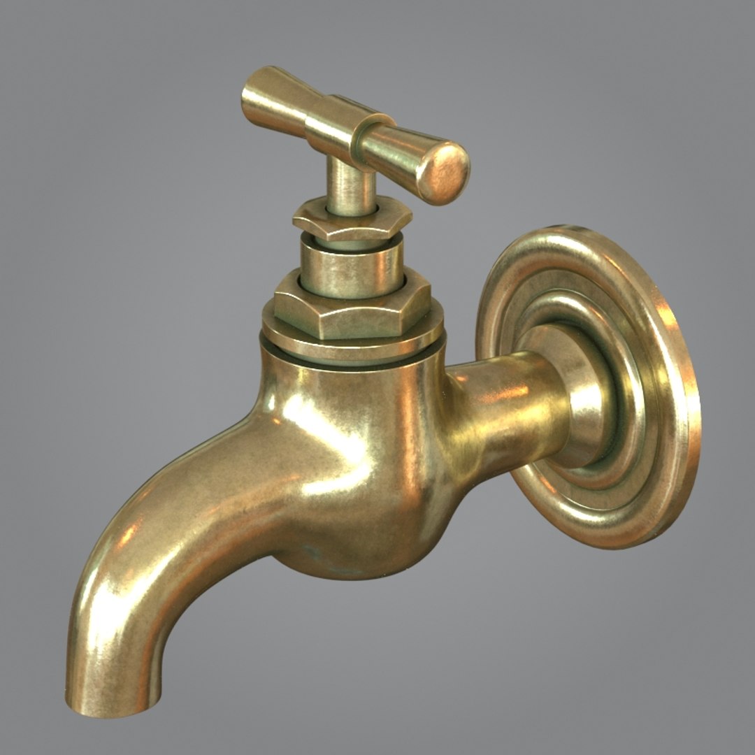 Free classic tap 3D model - TurboSquid 1186440