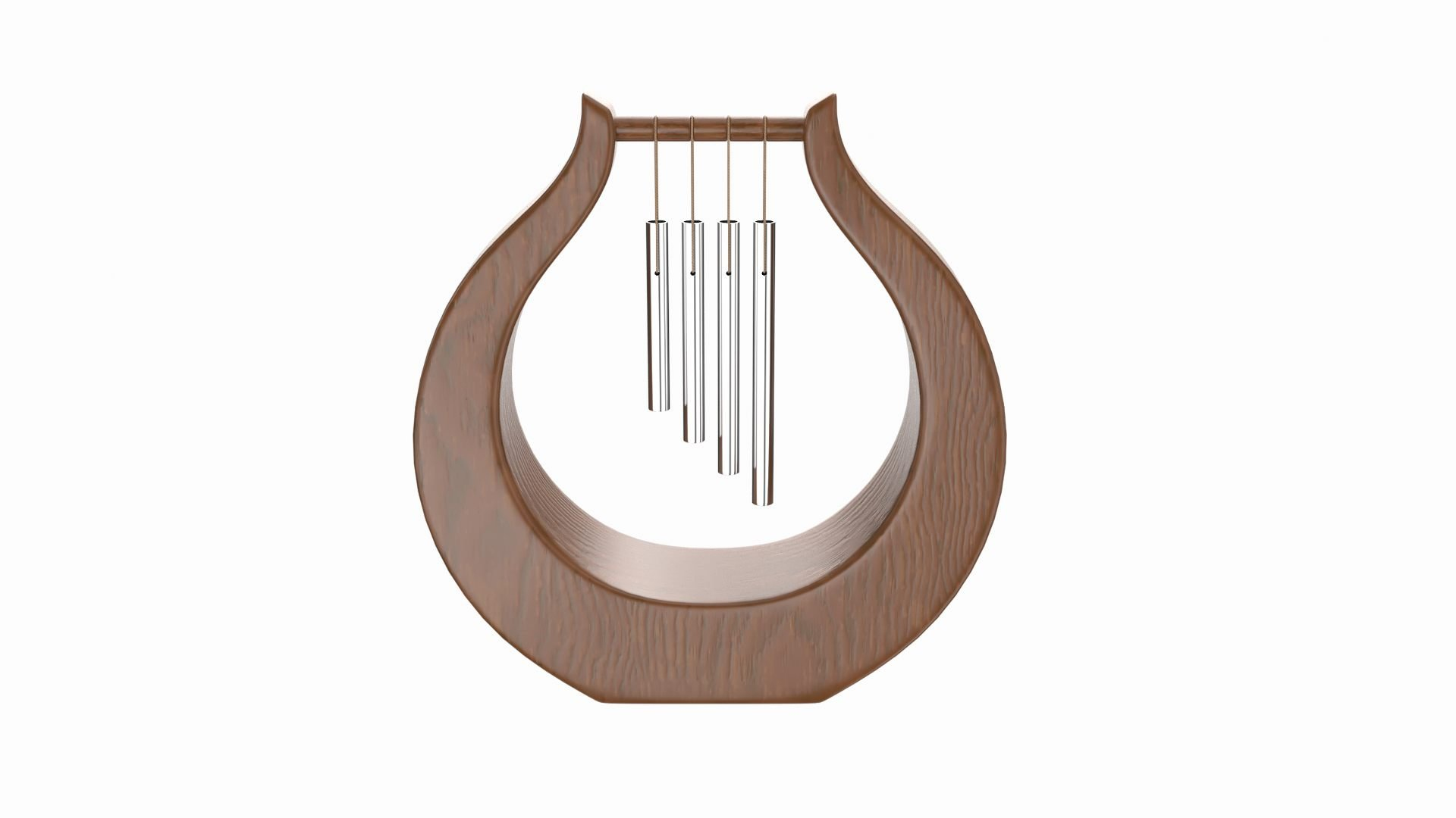 Wind Chime Lyre 3D Model - TurboSquid 1343245