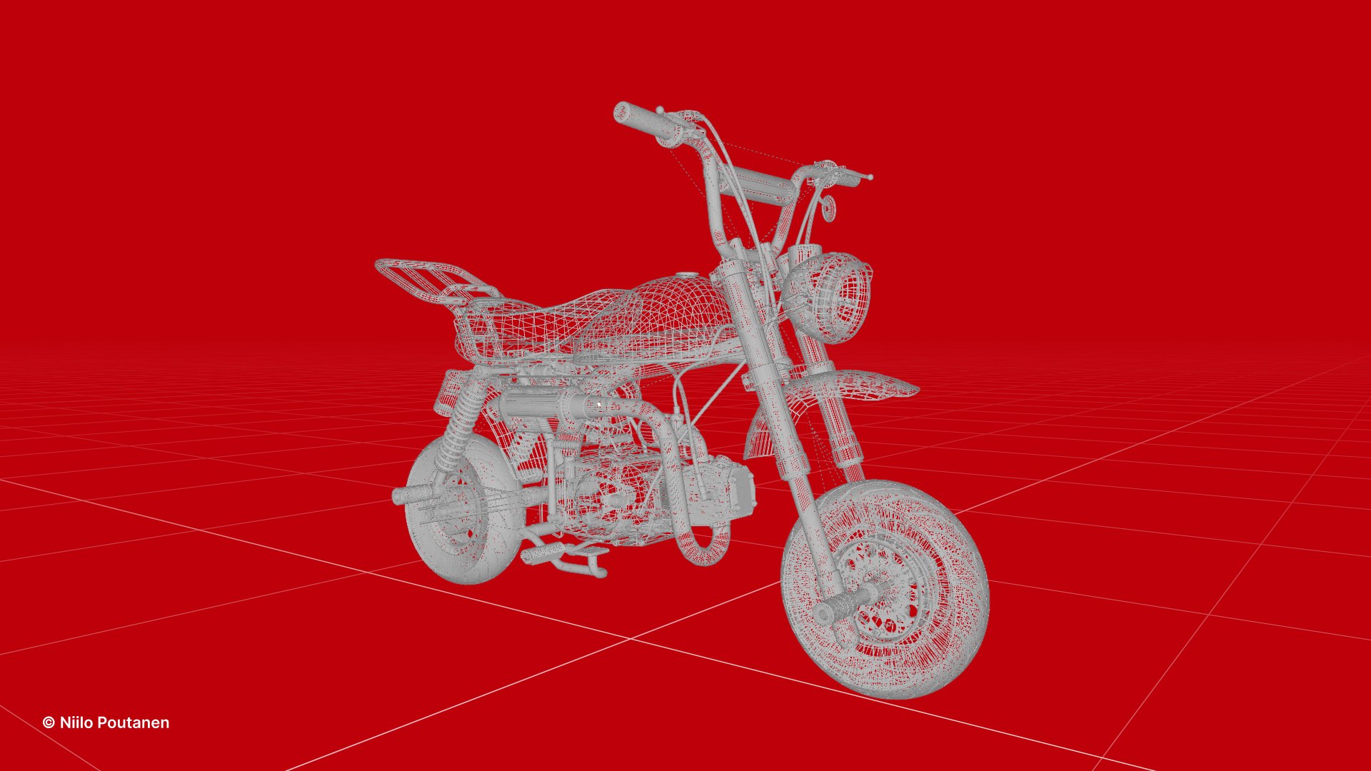 Honda Monkey 3D - TurboSquid 2300632