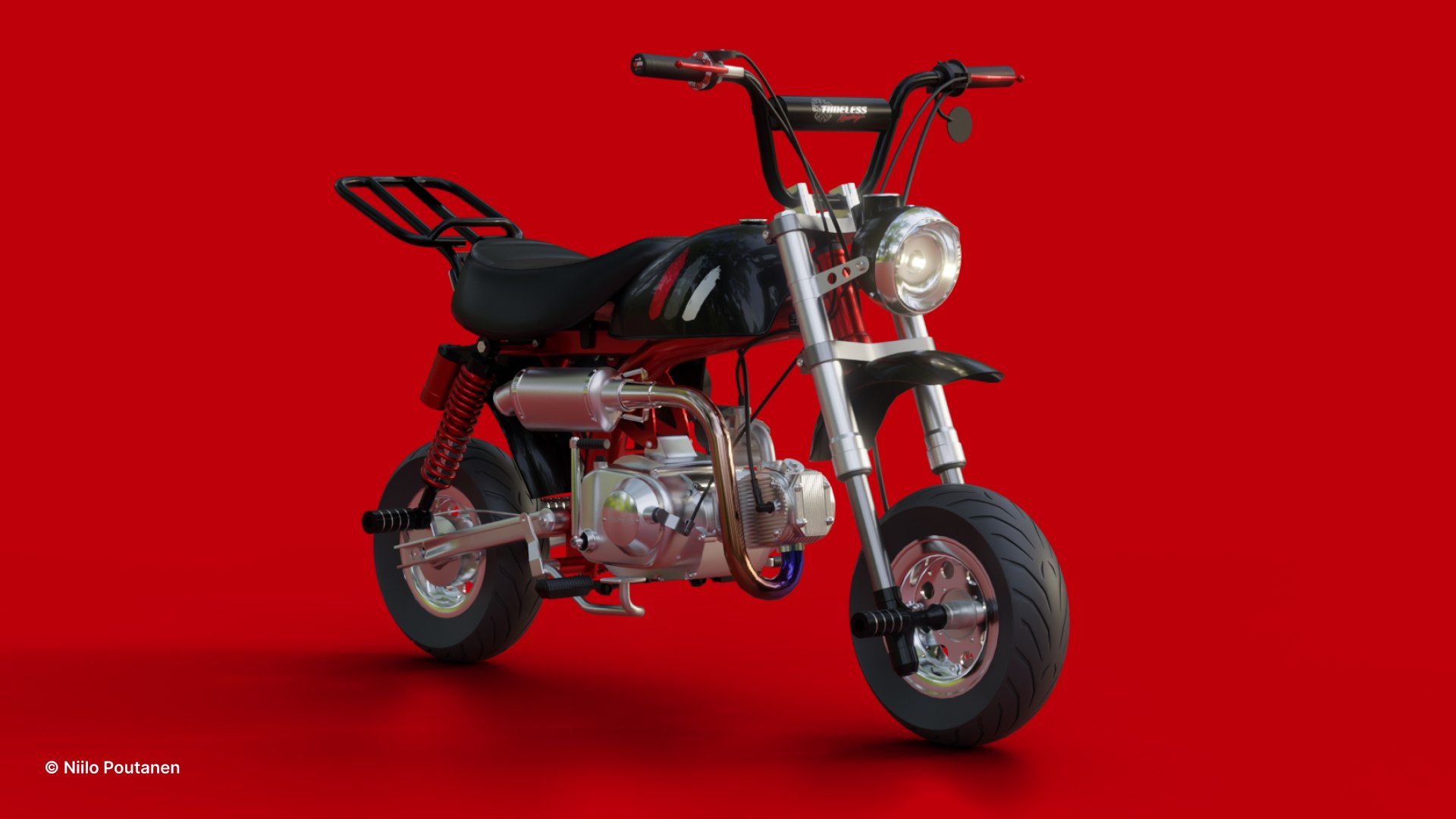 Honda Monkey 3D - TurboSquid 2300632