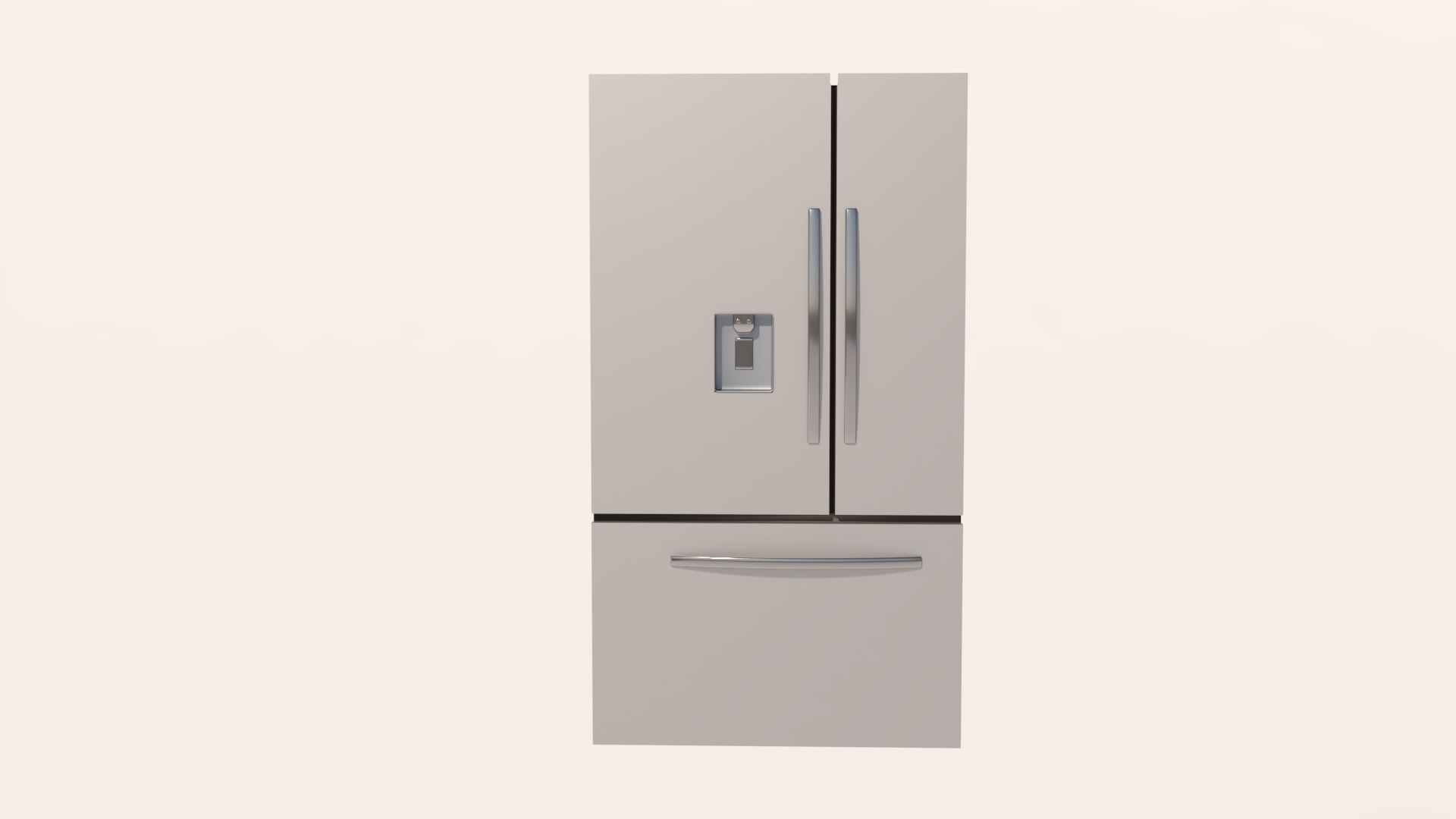 Smart Refrigerator Closed Model - TurboSquid 2128676