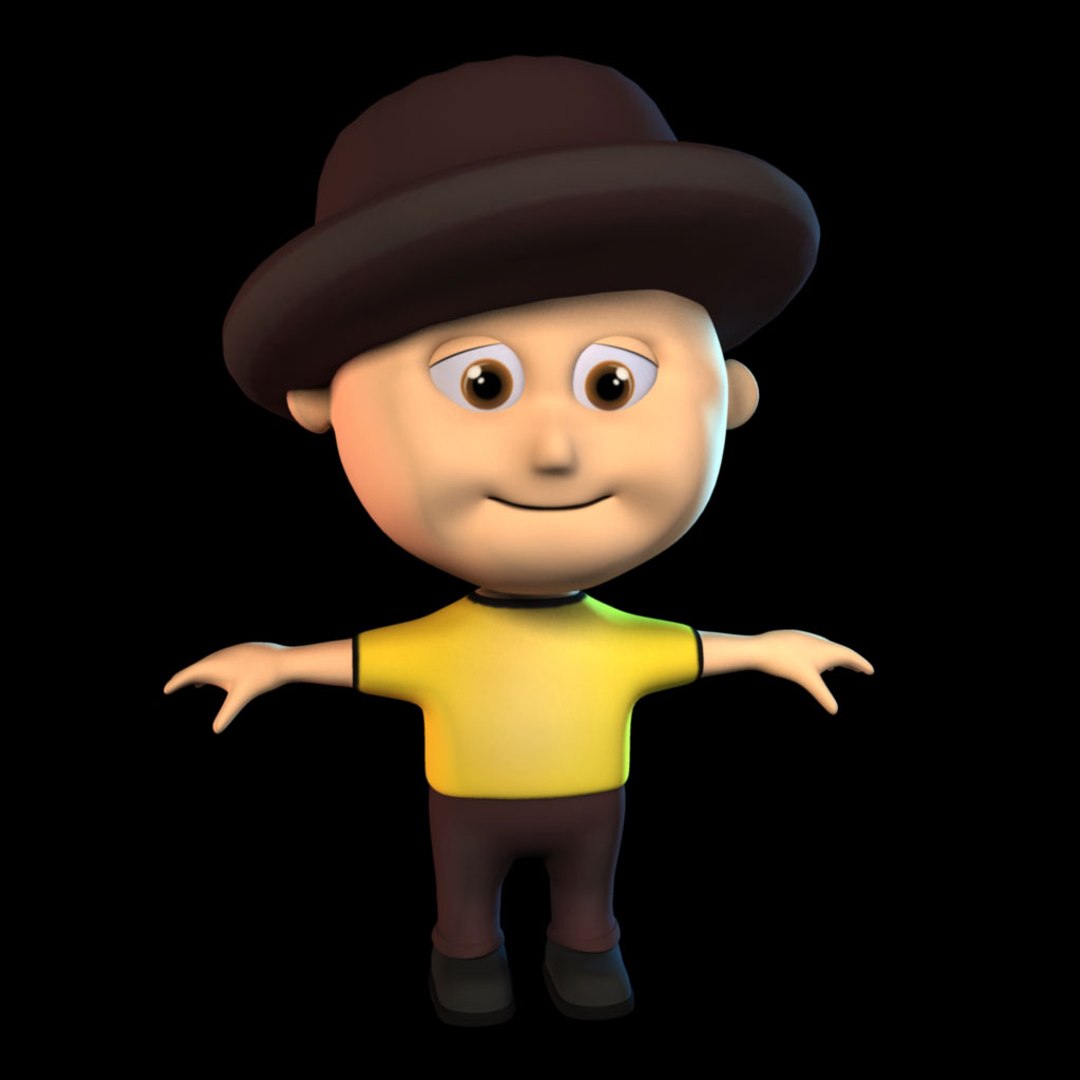 Maya Boy Cartoon