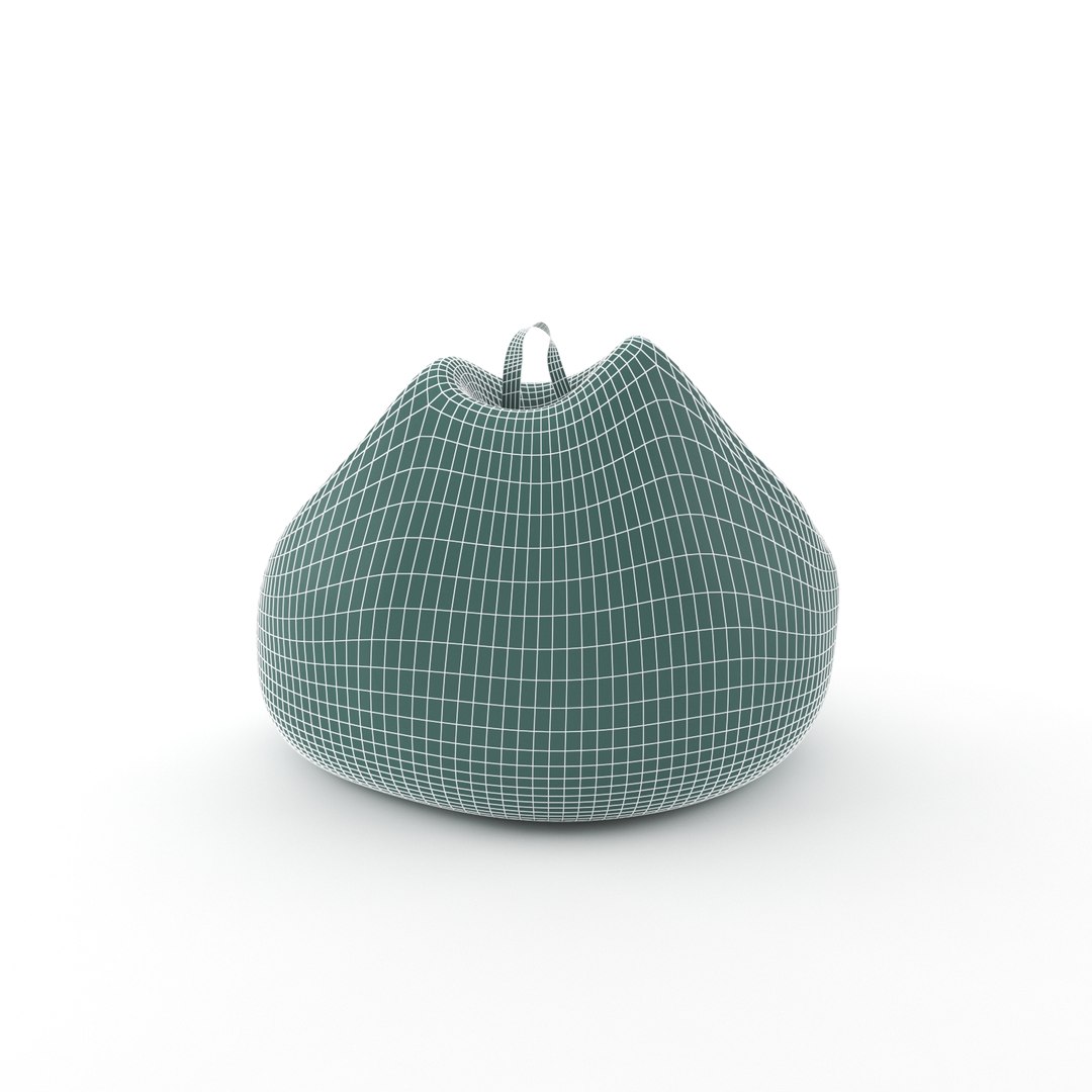 3D Bean Bag Model - TurboSquid 1467619