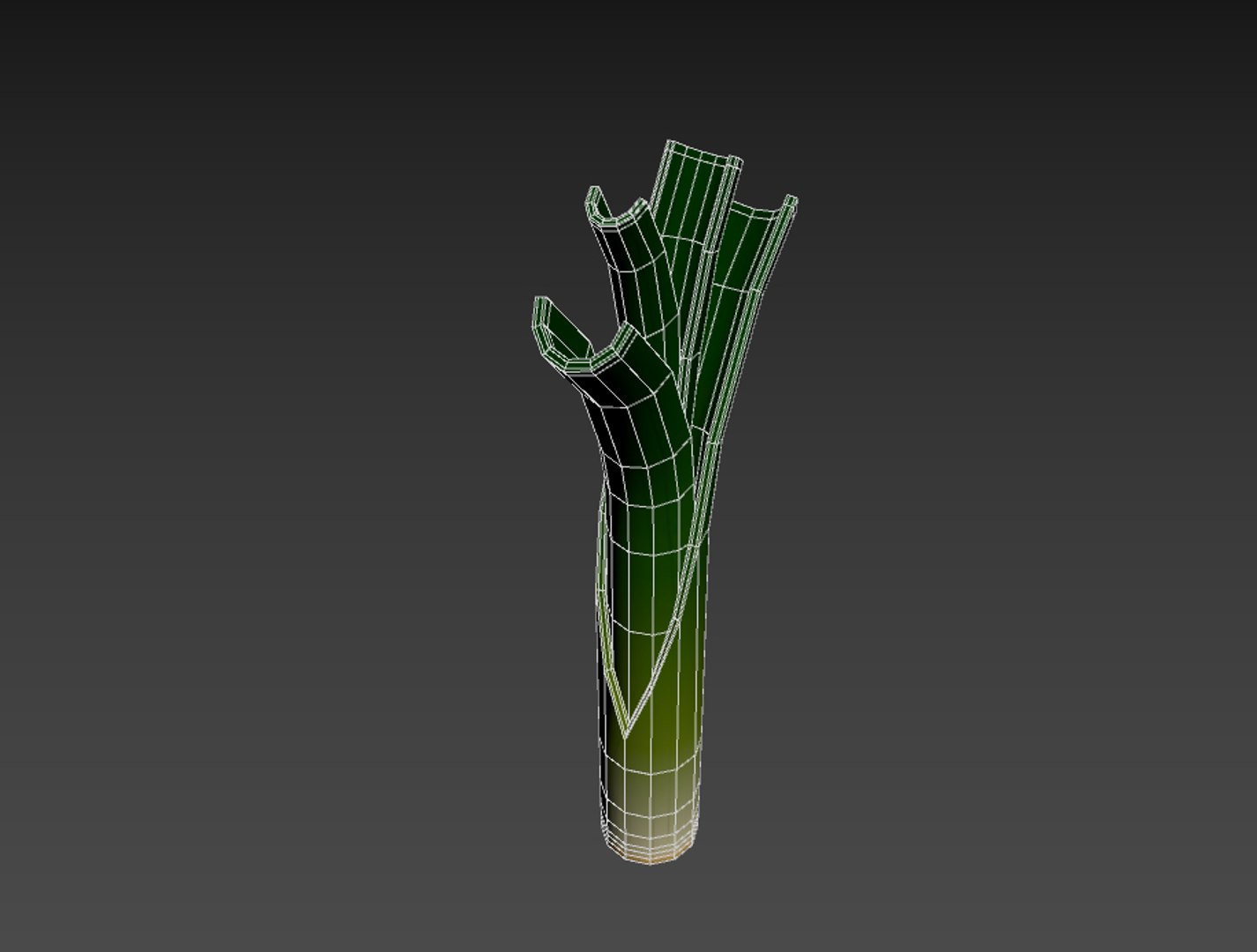 Leek Cartoon Model - TurboSquid 1494512