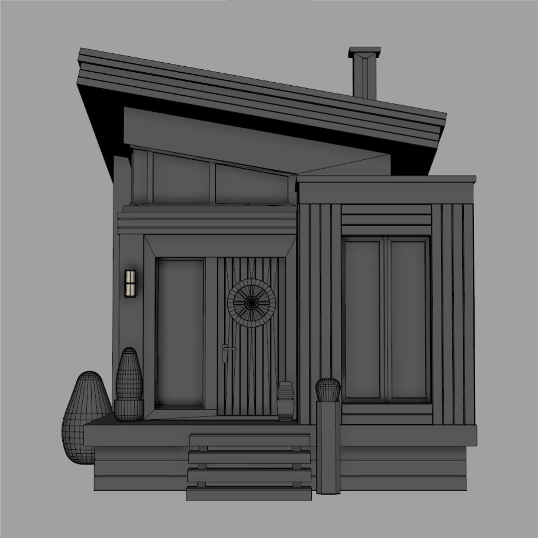 3D Minimal House 02 Model - TurboSquid 2254717