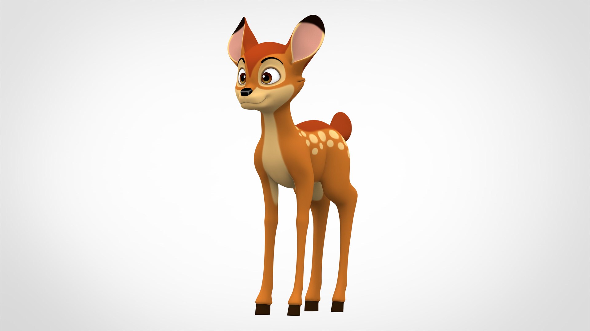 Deer Cub 3D Model - TurboSquid 1653600