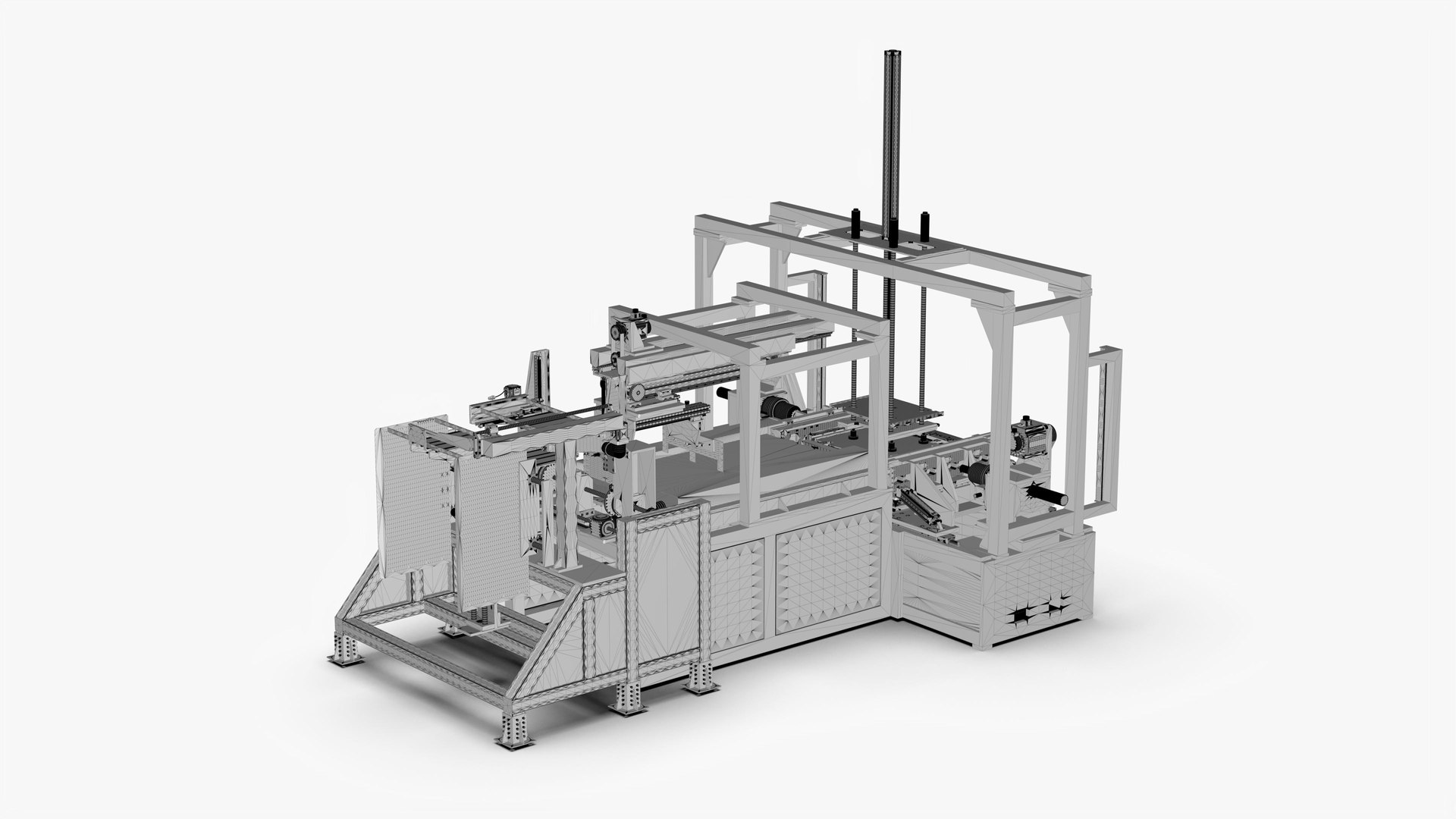3D Automobile Radiator Assembly Machine Model - TurboSquid 2020616