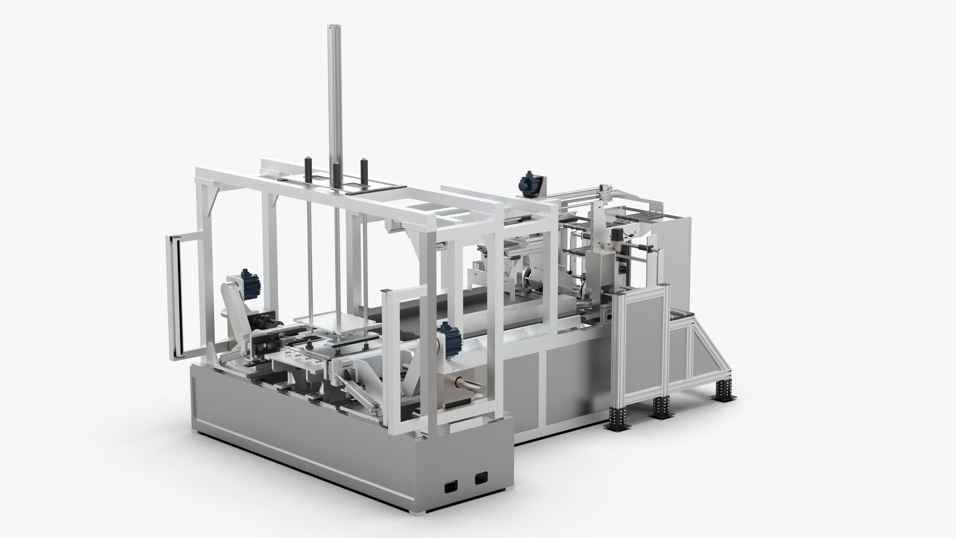 3D Automobile Radiator Assembly Machine Model - TurboSquid 2020616