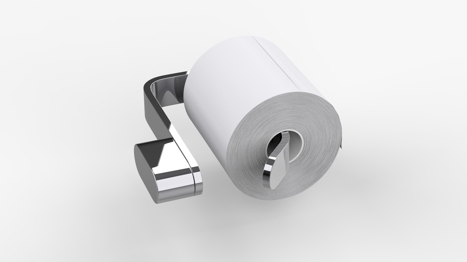 Toilet Paper Holder Hook 3D - TurboSquid 1490037