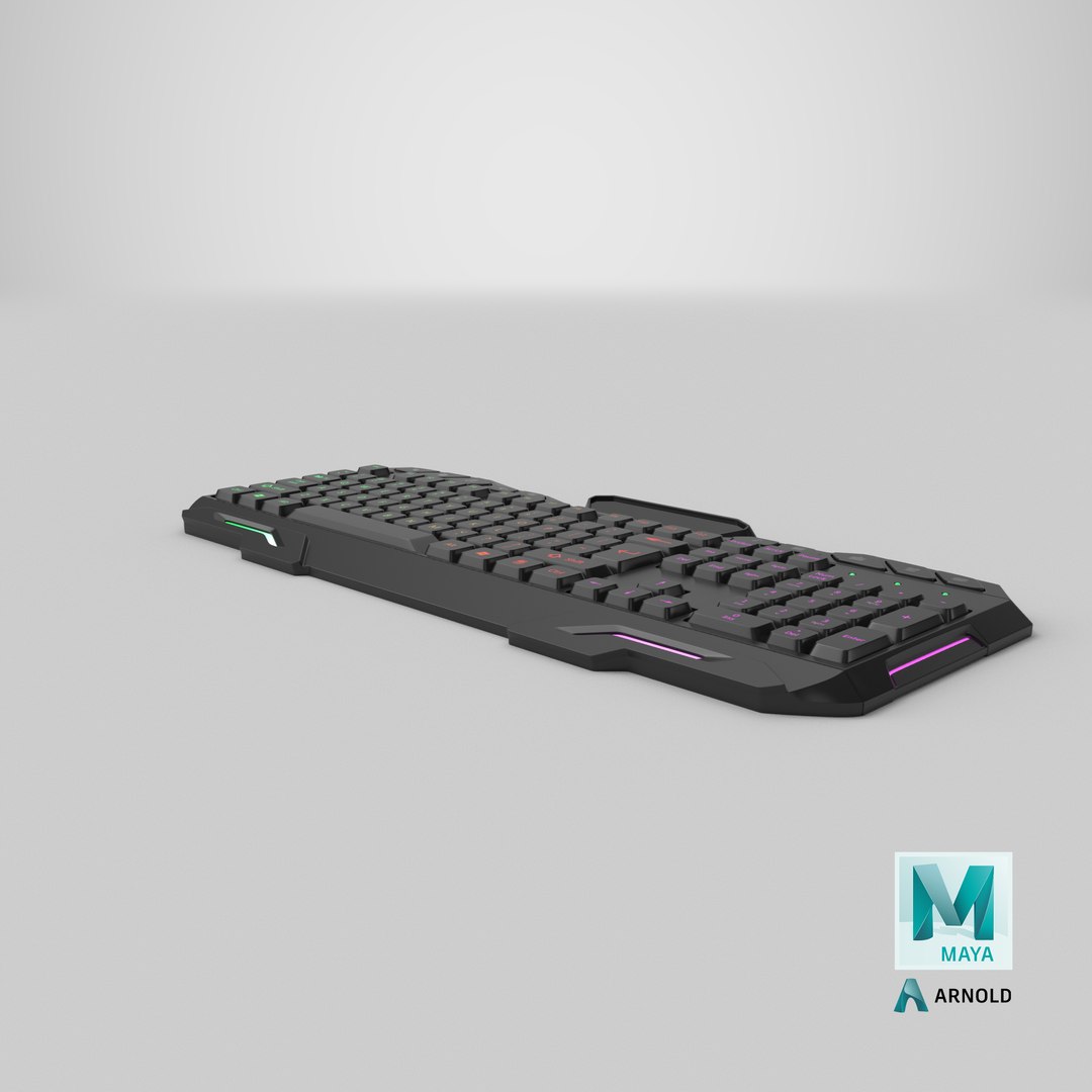 3D Computer Keyboard Model - TurboSquid 1817464