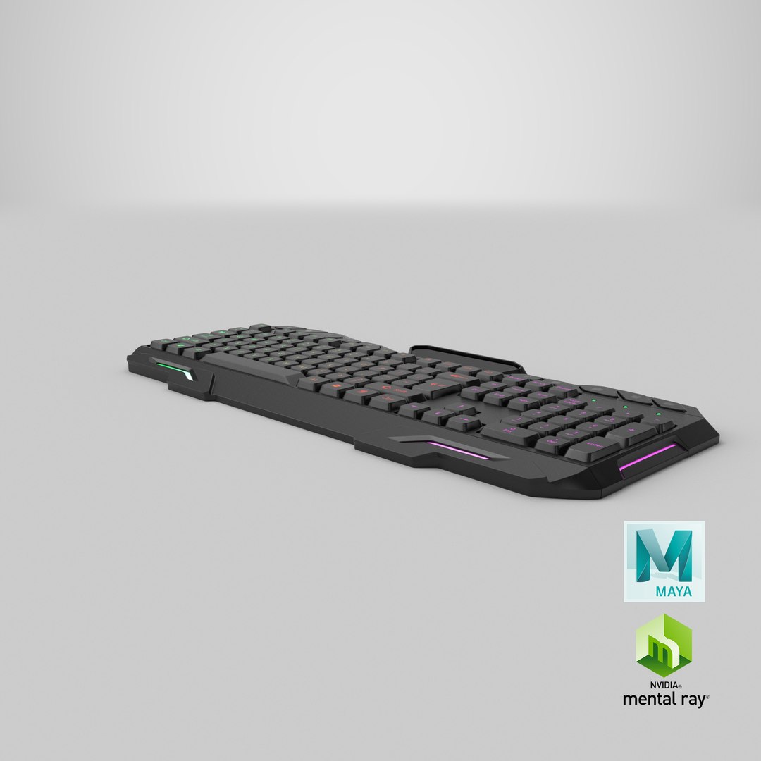 3D Computer Keyboard Model - TurboSquid 1817464