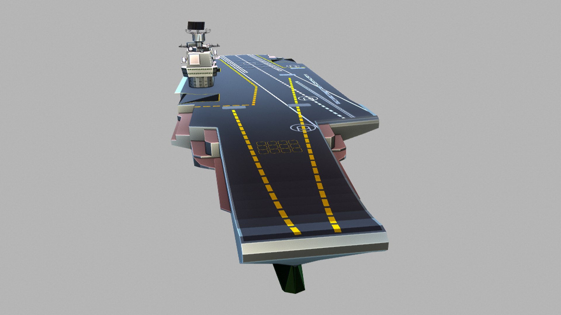 Aircraft Carrier TP14 3D Model - TurboSquid 1793676